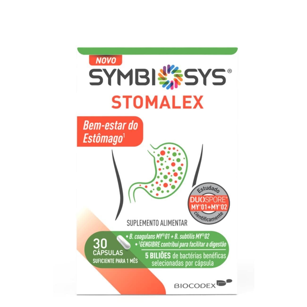 Symbiosys Stomalex Cápsulas 30un.