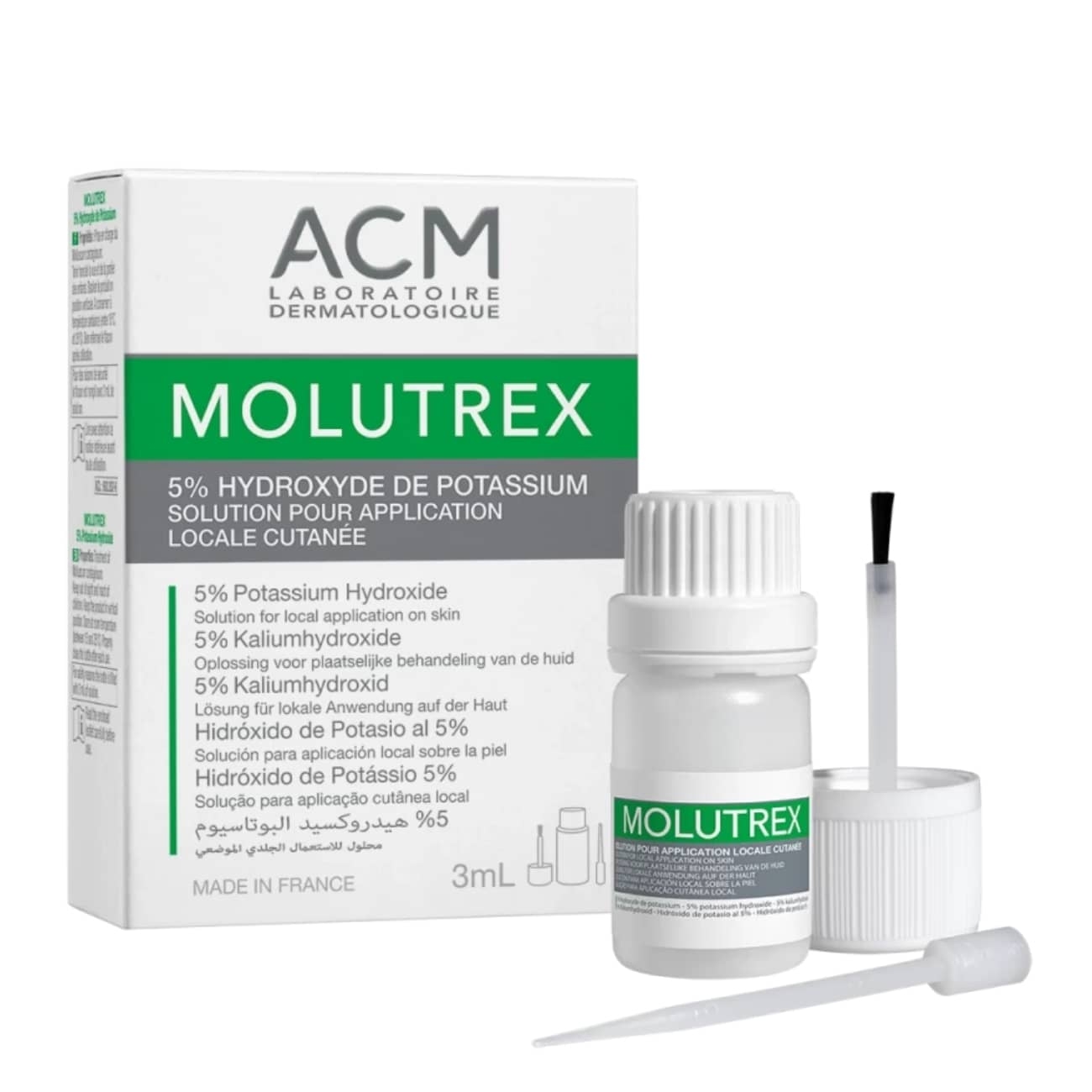 Comprar Molutrex Solução Aplicação Cutânea 3ml