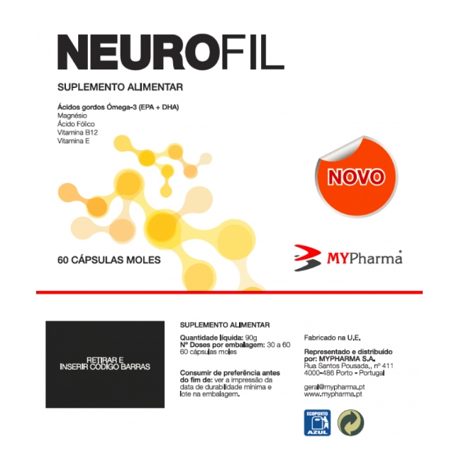 Neurofil Suplemento Alimentar Cápsulas 60un.