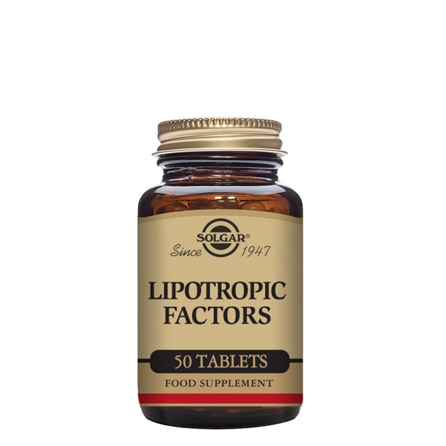 Solgar Fatores Lipotrópicos 50 comprimidos