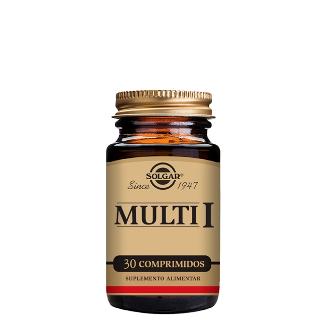 Solgar Multi I Vitaminas e Minerais comprimidos 30un.